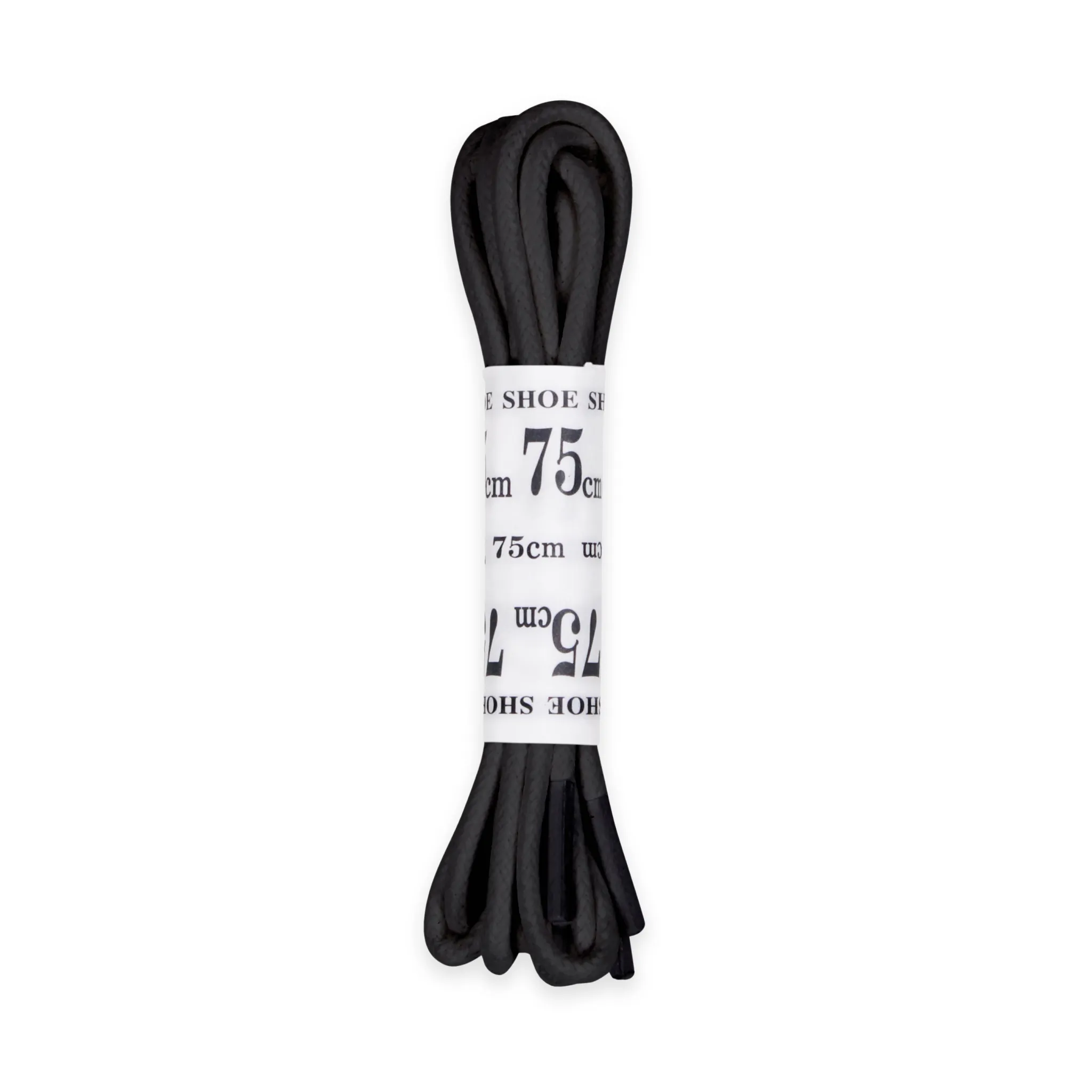 Black Replacement Waxed Laces for Puma Golf Shoes 75cm (Round)